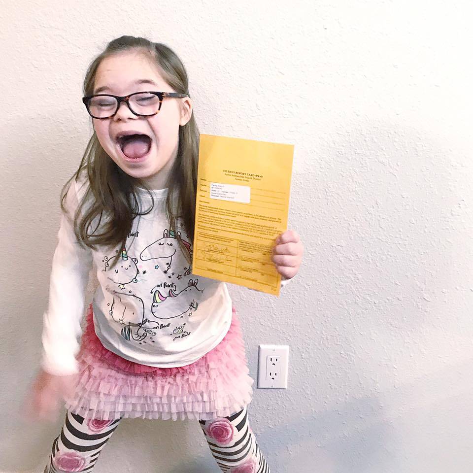 Ruby’s Rainbow | Ruby Brought Her Report Card Home Today!