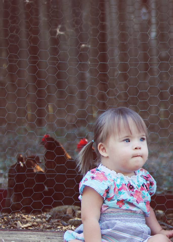 Ruby’s Rainbow | TBT to Our Backyard Chickens and Ruby Doing "Blue Steel"