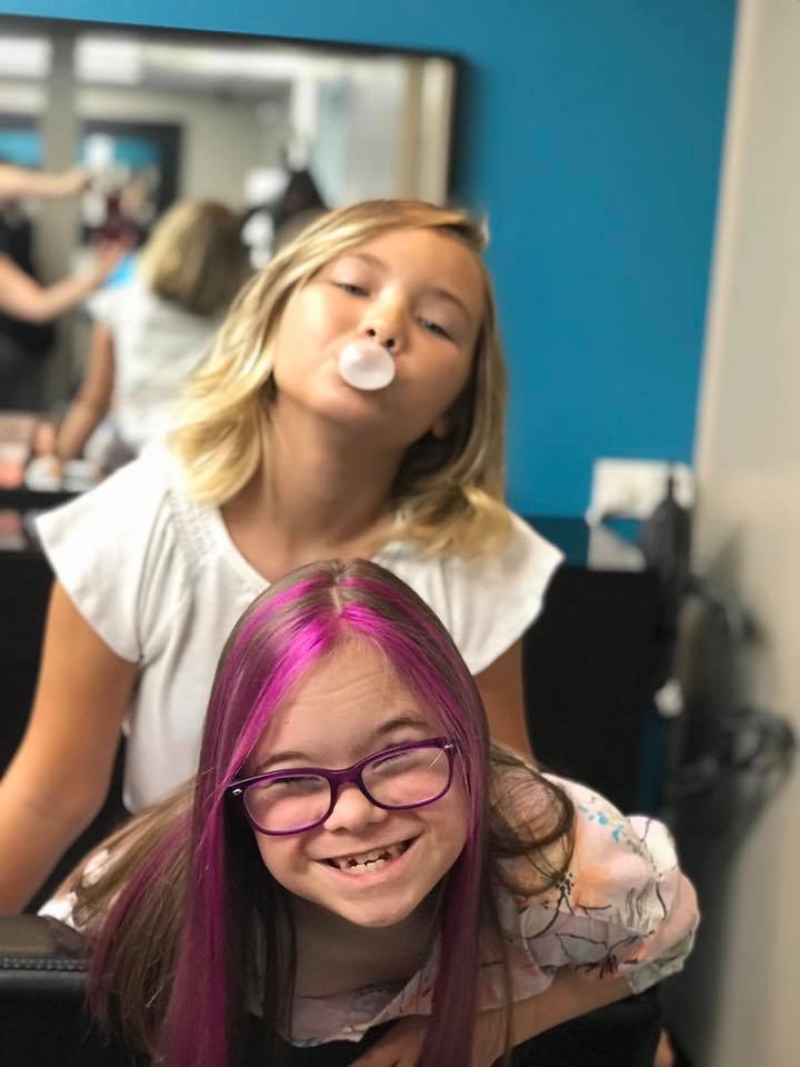 Ruby’s Rainbow | Lovin' Ruby & Ella Mae's New Back-to-School 'Dos!!