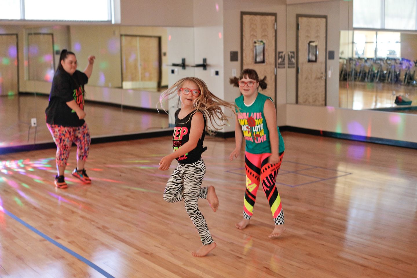 Ruby’s Rainbow | Sam is a certified Zumba instructor and teaches at the UCCS rec center!